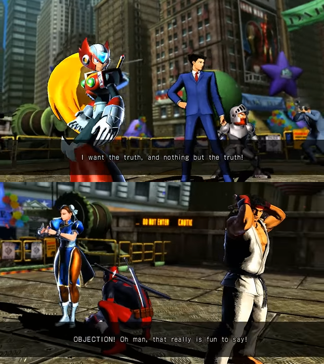 Wade Wilson: Ace Attorney | Marvel vs. Capcom | Know Your Meme