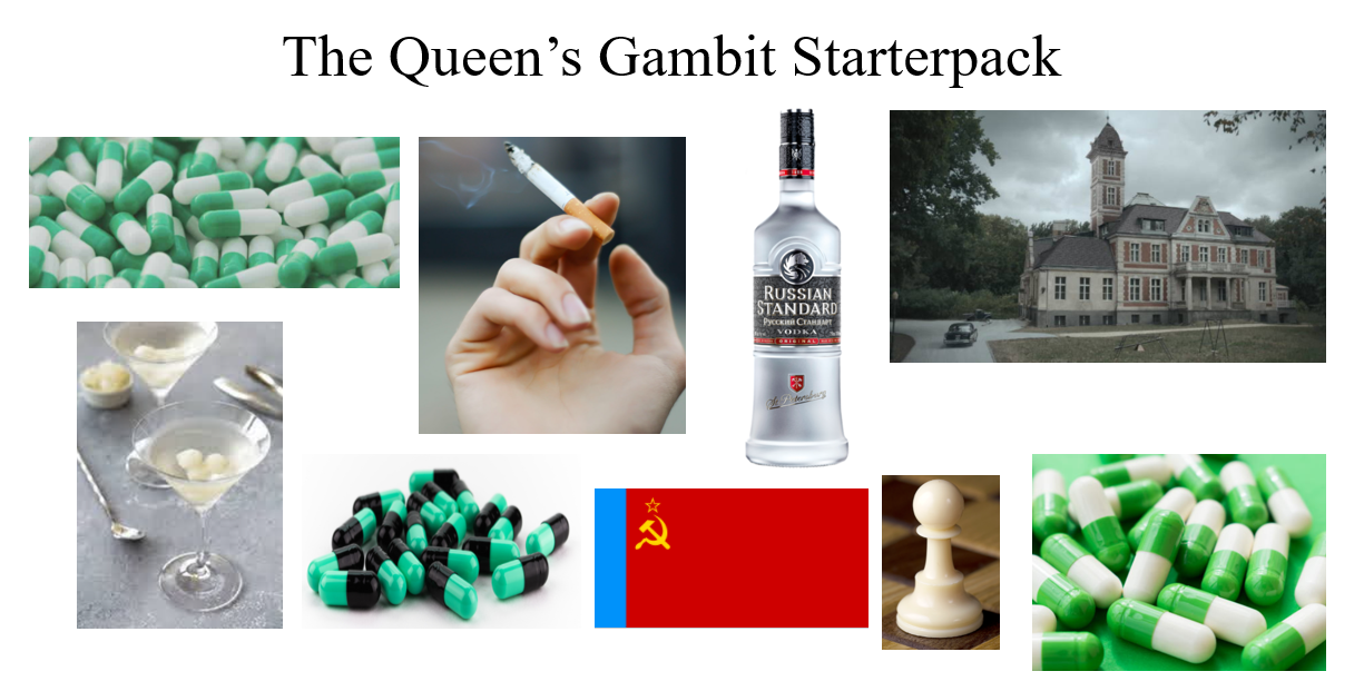 The Queen's Gambit Starter pack | /r/starterpacks | The Queen's Gambit ...