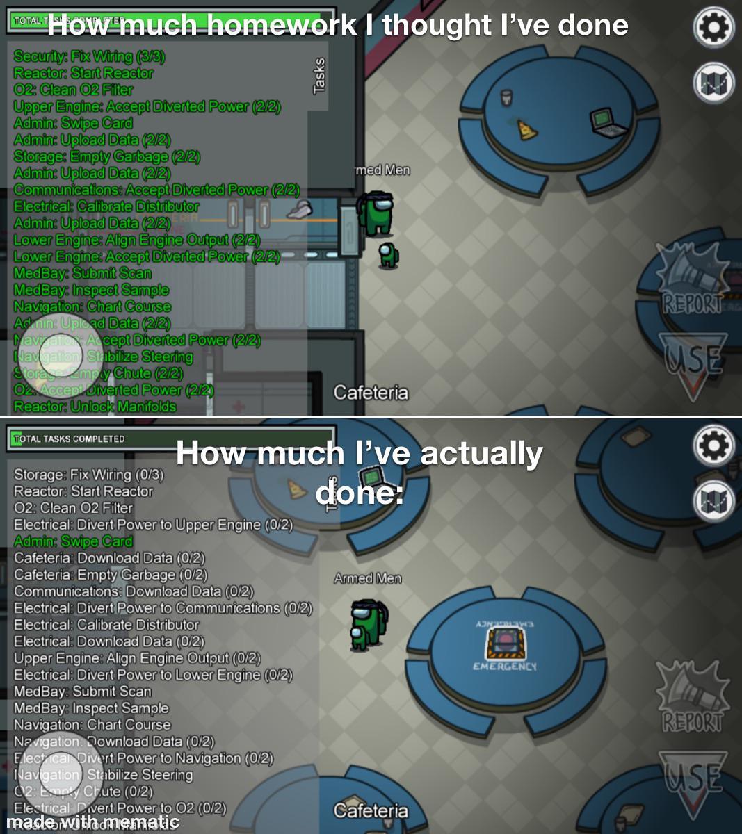 Disclaimer: This is not in a real lobby | /r/AmongUsMemes | Among Us ...