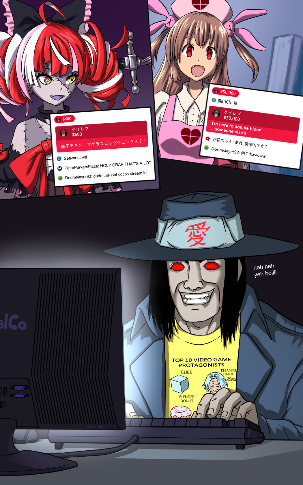 More Weeaboo Caleb | Blood (Video Game) | Know Your Meme