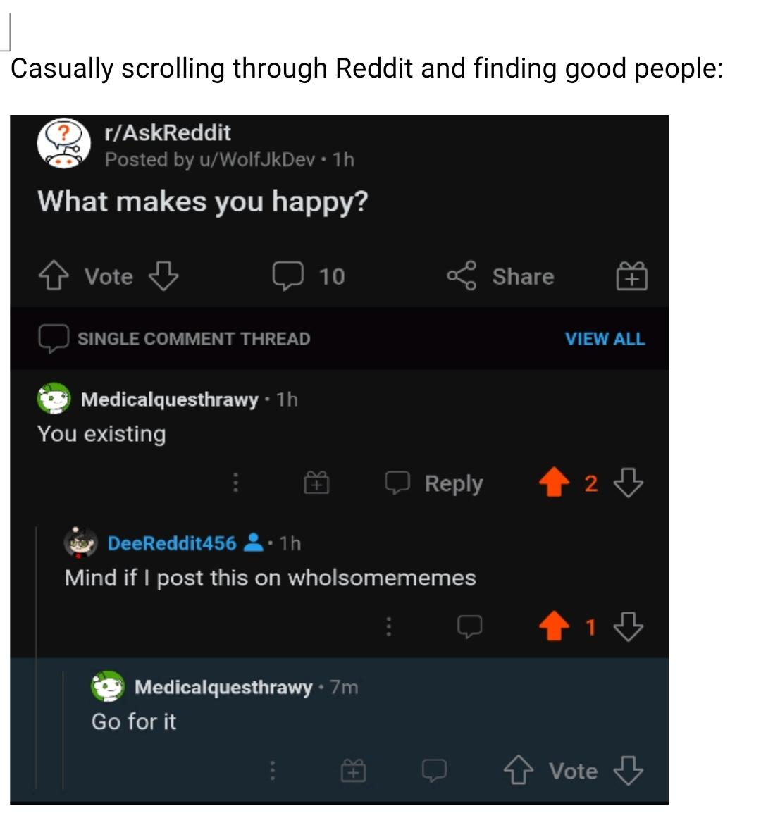 This makes me happy | /r/wholesomememes | Wholesome Memes | Know Your Meme