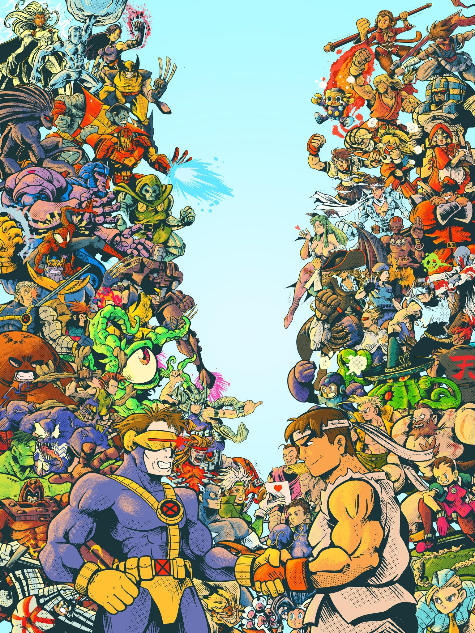 Marvel vs. Capcom 2 fanart by brzmcduck | Marvel vs. Capcom | Know Your ...