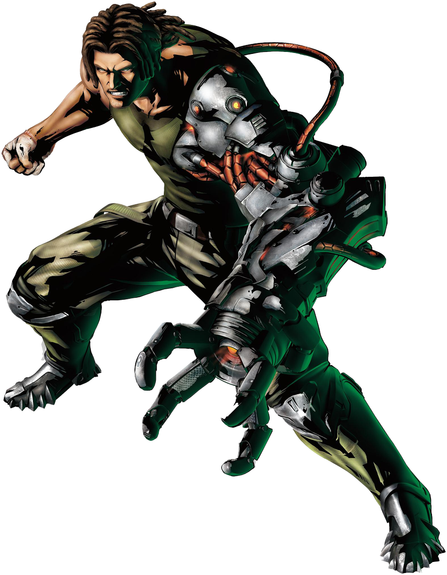 Marvel vs. Capcom 3 Spencer character art | Marvel vs. Capcom | Know ...