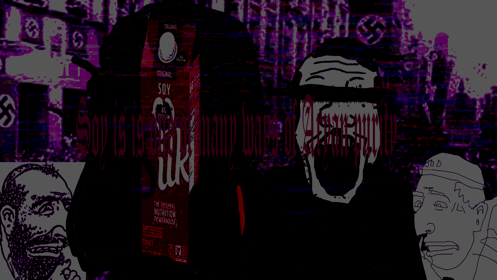 Soy is One of Many Ways of Aryan Purity | Fashwave / Tradwave | Know ...