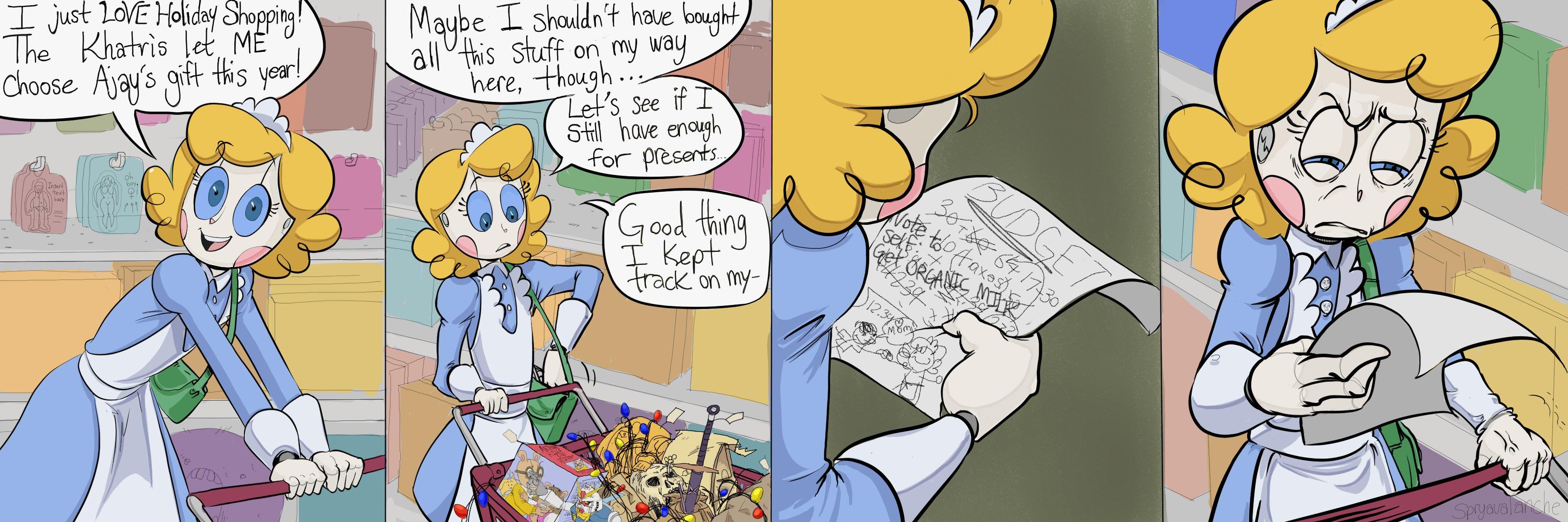 Amy goes Christmas shopping | Emmy The Robot / Nandroid | Know Your Meme