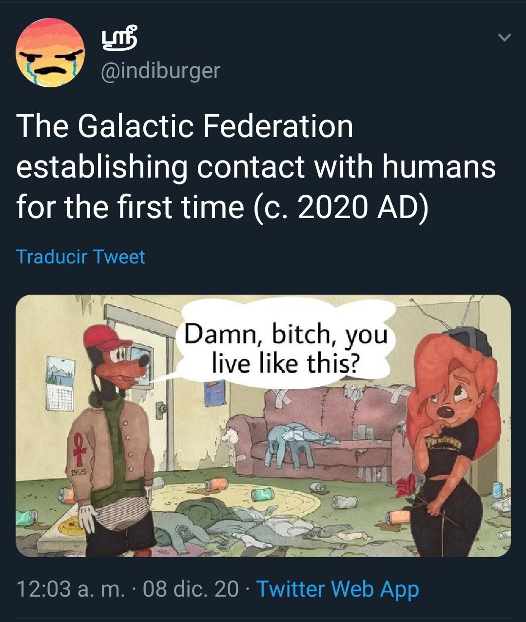 Contact | The Galactic Federation | Know Your Meme