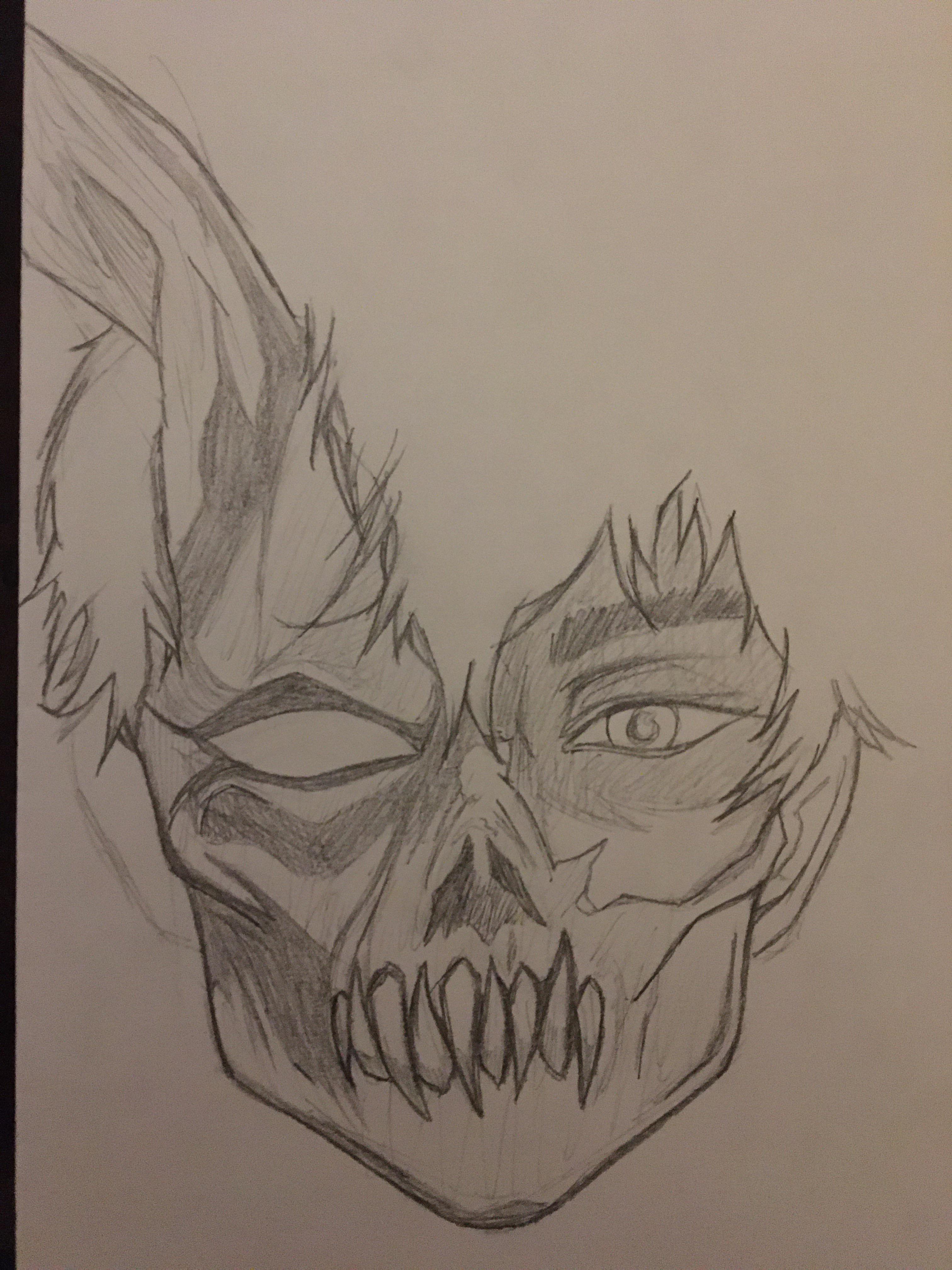 I’m drawing Corpse on a Christmas card for my friend. Making good ...