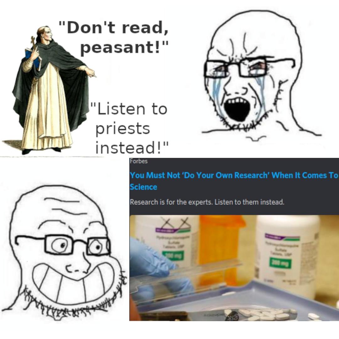 soyjak truth (science) | I Don't Believe In That Nonsense / So True ...