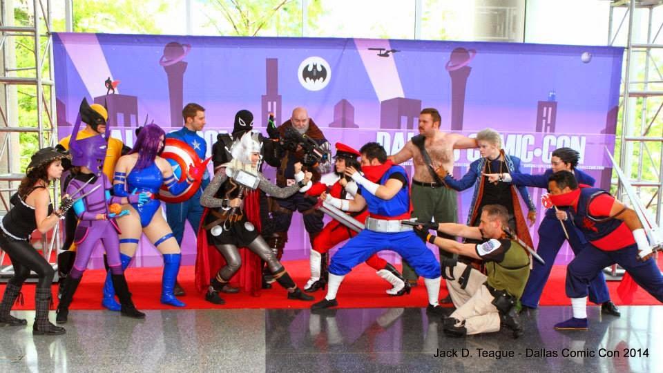 MVC cosplay at Dallas Comic Con 2014 | Marvel vs. Capcom | Know Your Meme