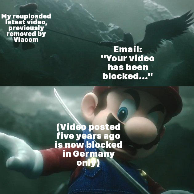 A true story | Sephiroth Impaling Mario | Know Your Meme