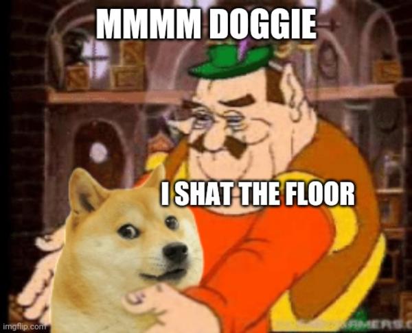 Chungus man with his wholesome dog | /r/dogelore | Ironic Doge Memes ...