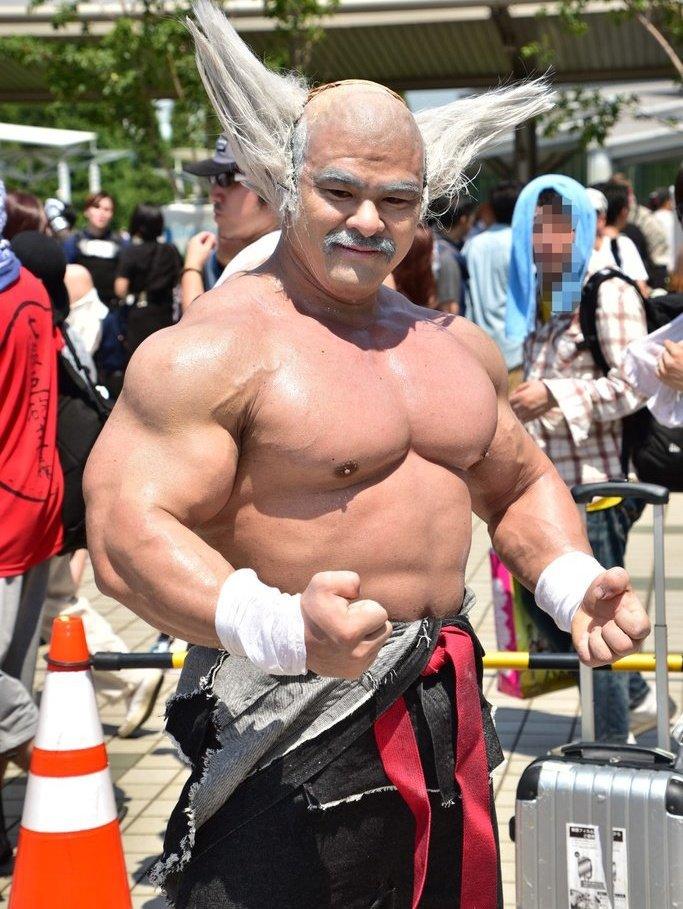 Heihachi Mishima from Comiket | Cosplay | Know Your Meme