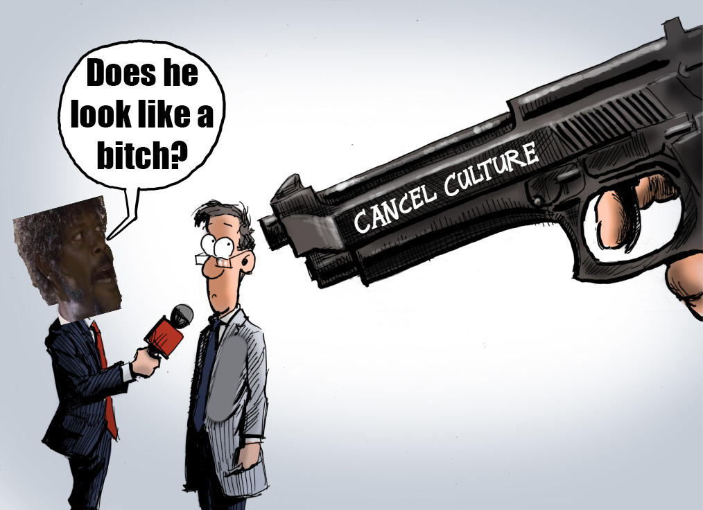 What does Marsellus Wallace look like? | Cancel Culture Gun | Know Your ...