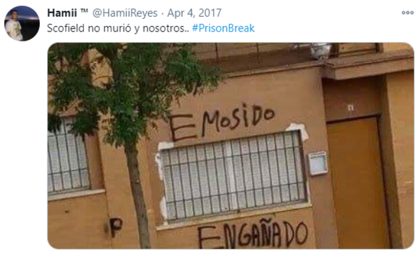 Scofield didn't die and we did. | Emosido Engañado | Know Your Meme