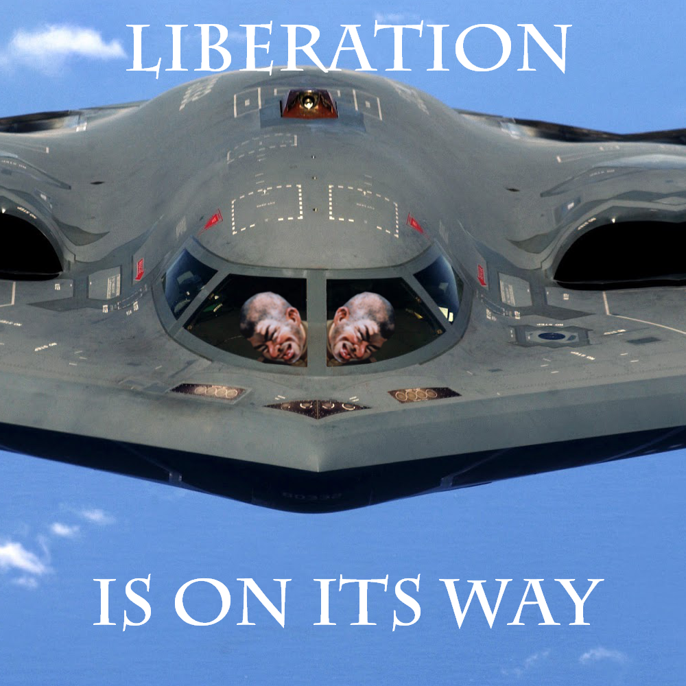 Liberation is on its way | The Soviet Liberator / Le Liberator Face ...