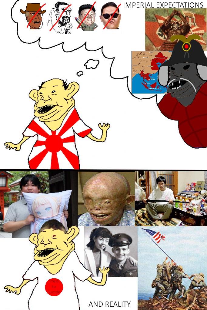 Imperial Japan Expectations And Reality | Amerimutt / Le 56% Face ...