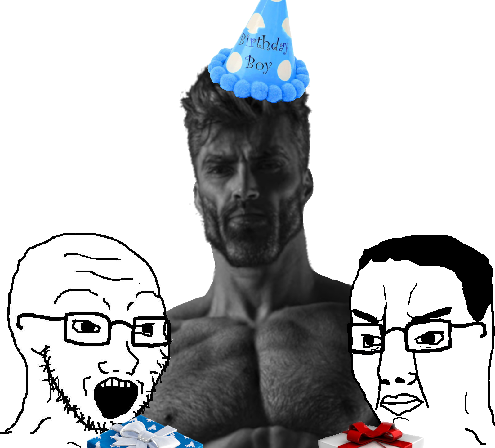 It's GigaChad's birthday. | GigaChad | Know Your Meme