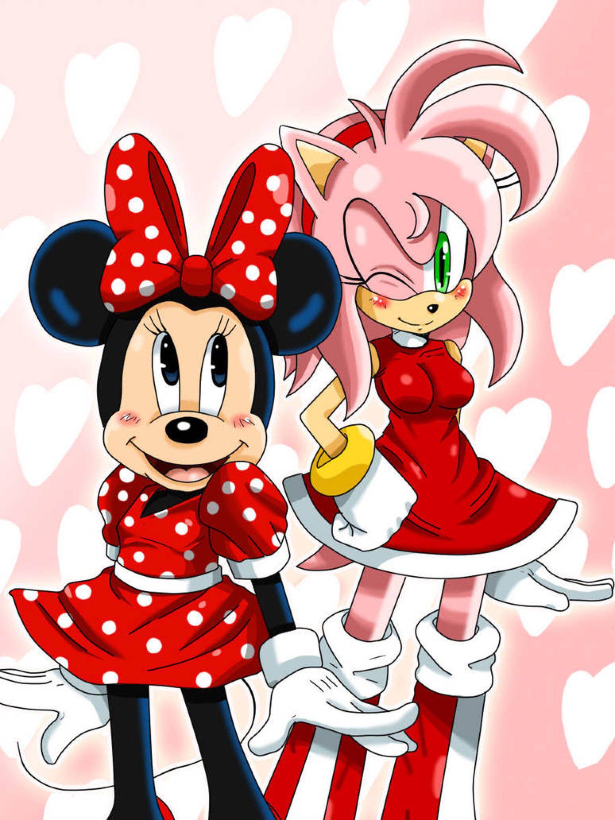 Amy and Minnie | Sonic the Hedgehog | Know Your Meme