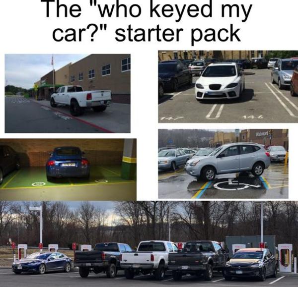 The "Who keyed my car?" Starter Pack | /r/starterpacks | Starter Packs ...