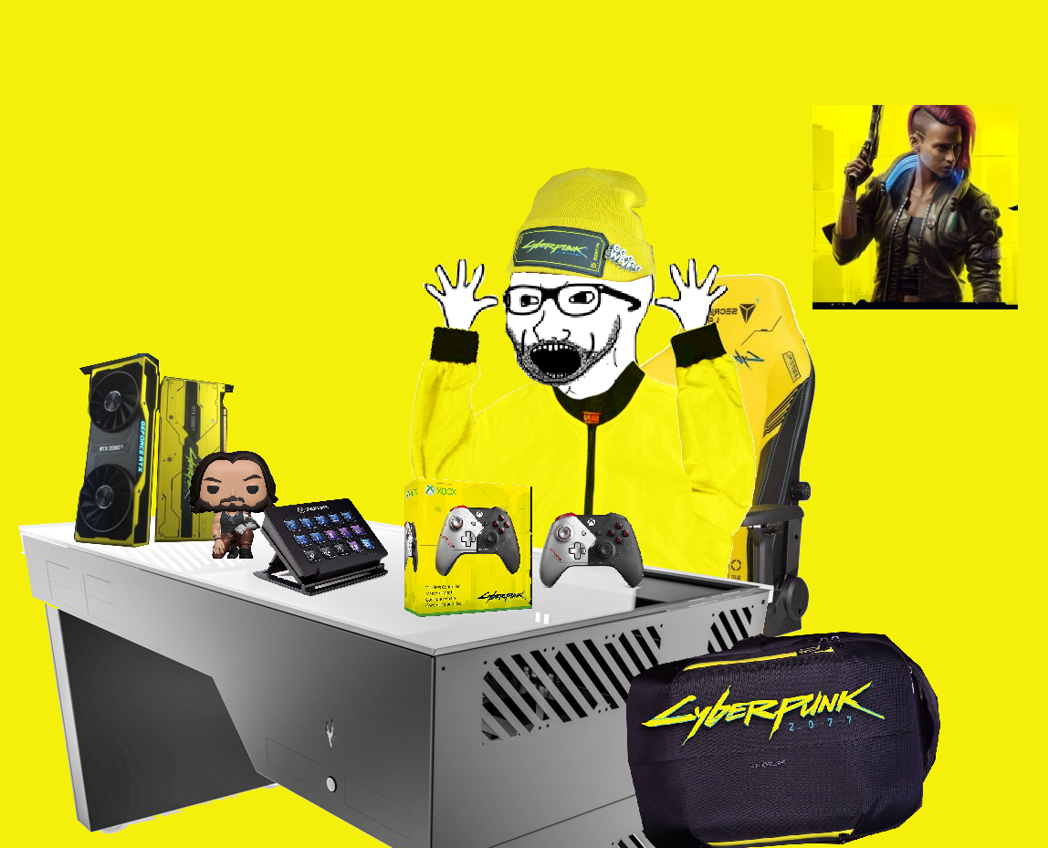 soyjak (cyberpunk 2077) | Soy Boy Face / Soyjak | Know Your Meme