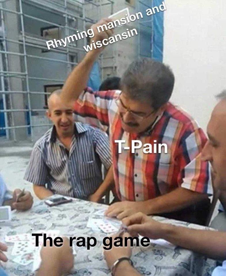 the moment the rap game changed | Man Smacking Cards Down On Table ...