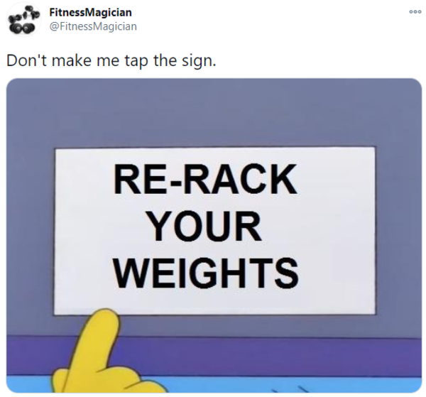 re-rack 'em | Don't Make Me Tap the Sign | Know Your Meme