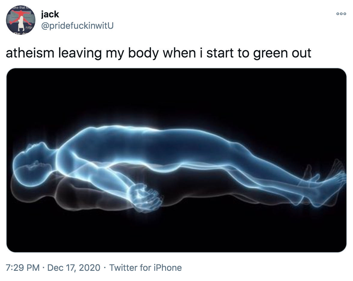 Green Out | Leaving My Body | Know Your Meme