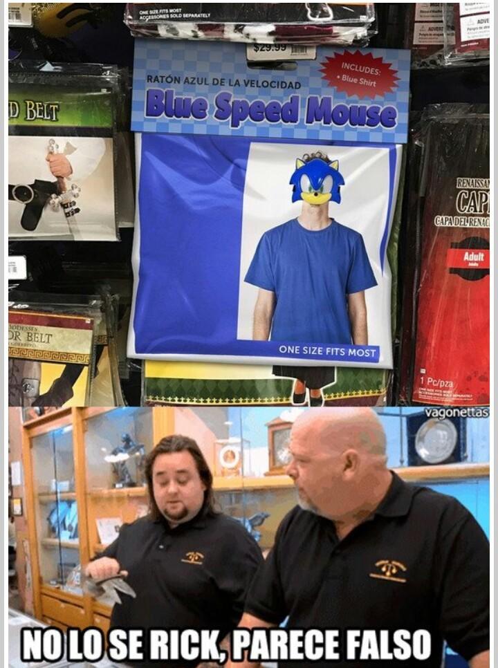 When mouse = hedgehog | No Lo Sé Rick, Parece Falso | Know Your Meme