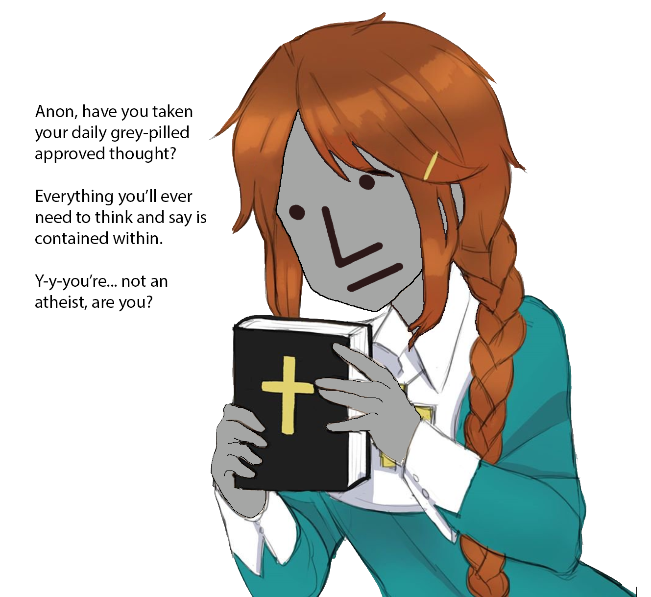Christchan | NPC Wojak | Know Your Meme