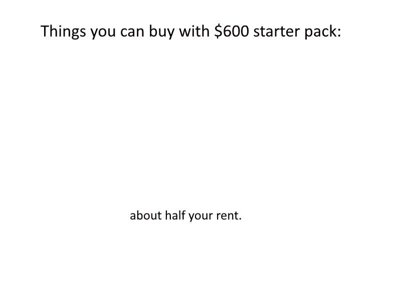 what you can really do with the stimulus check starter pack | /r ...