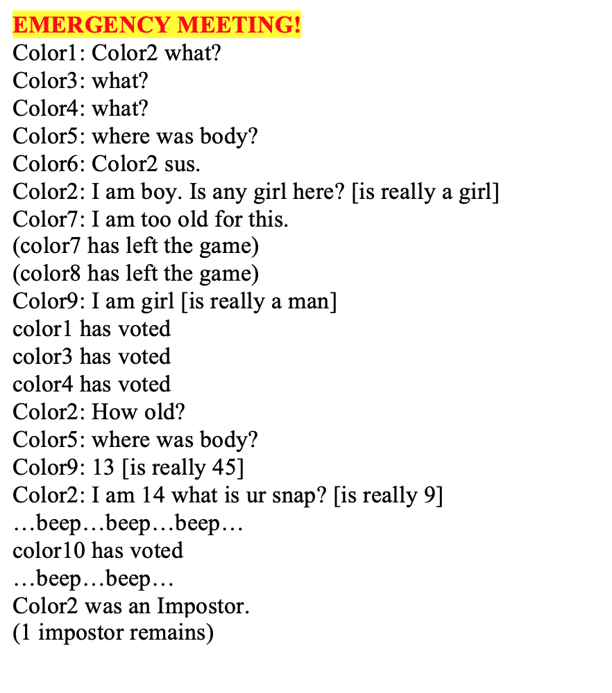 Public Lobby Emergency Meeting Algorithm | /r/AmongUsMemes | Among Us ...