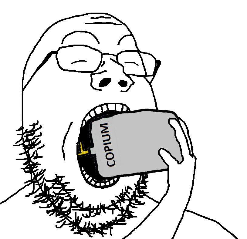 MMM DELICIOUS COPIUM | Soy Boy Face / Soyjak | Know Your Meme
