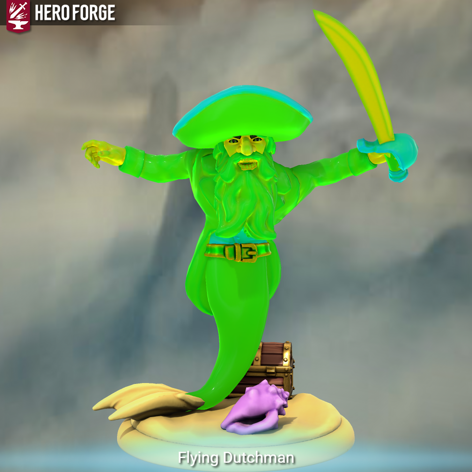 Hero Forge Flying Dutchman | SpongeBob SquarePants | Know Your Meme