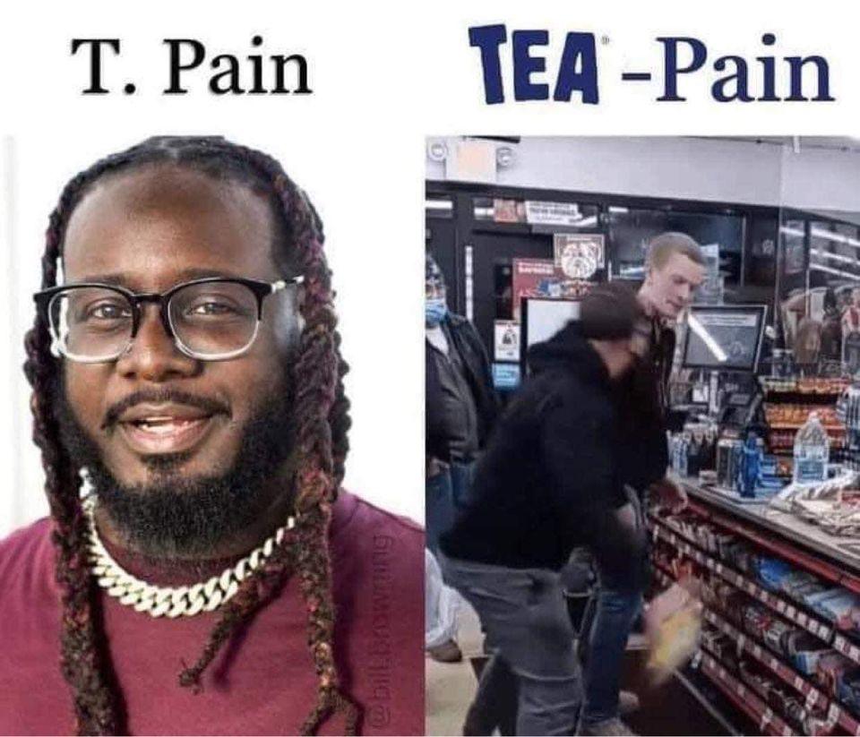 tea pain | Circle K Twisted Tea Fight | Know Your Meme