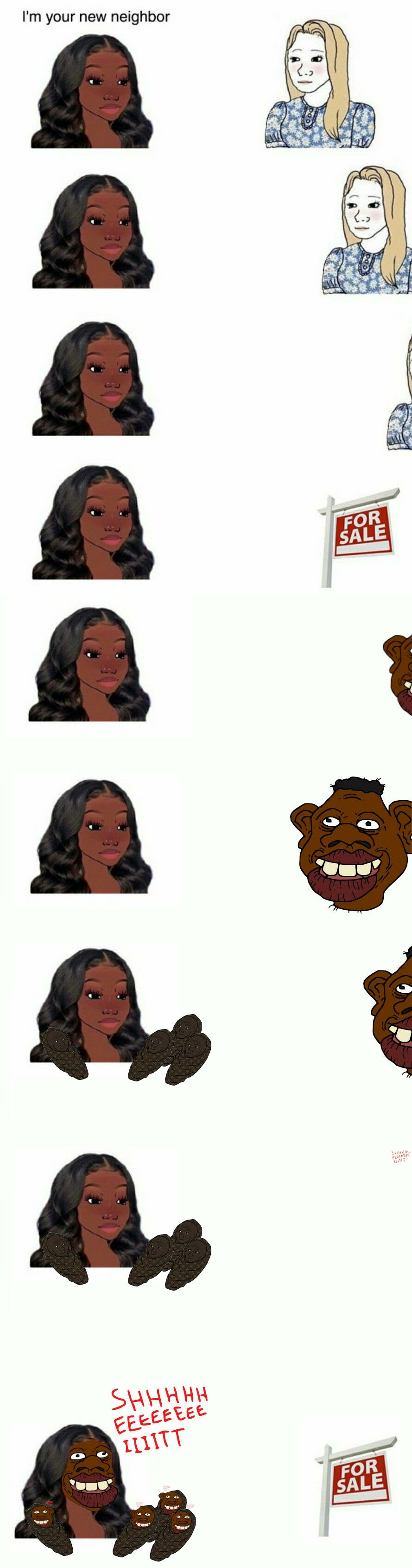 White Flight and Deadbeat Black Dads | Sheeeit | Know Your Meme