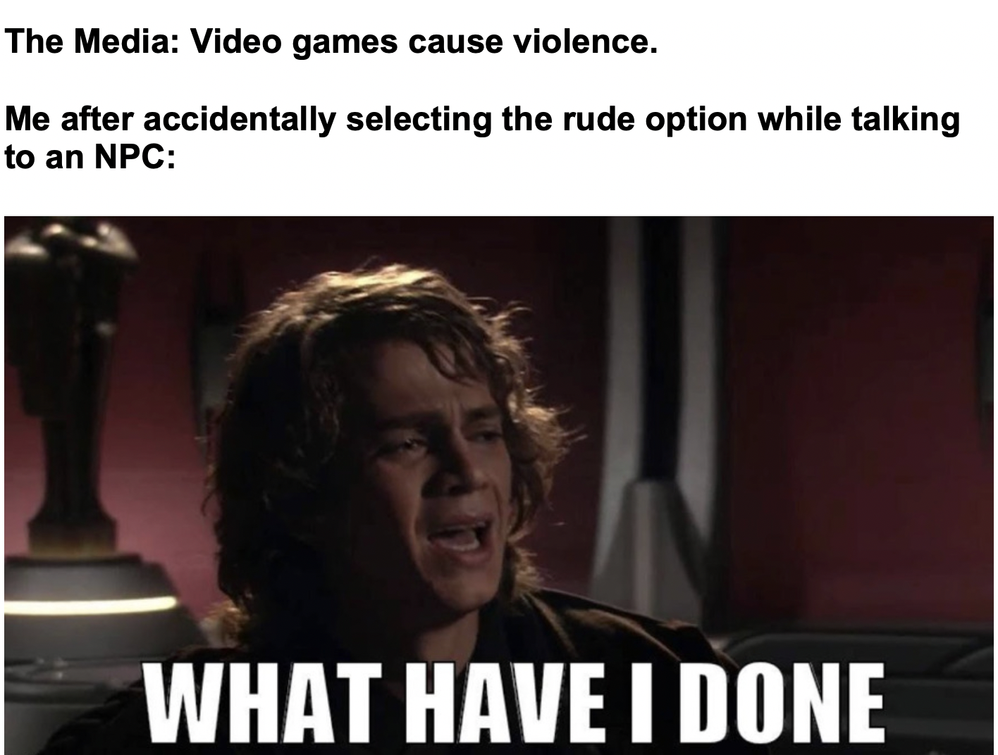 I'm so sorry. Reloading my last save now. | /r/PrequelMemes | Prequel ...