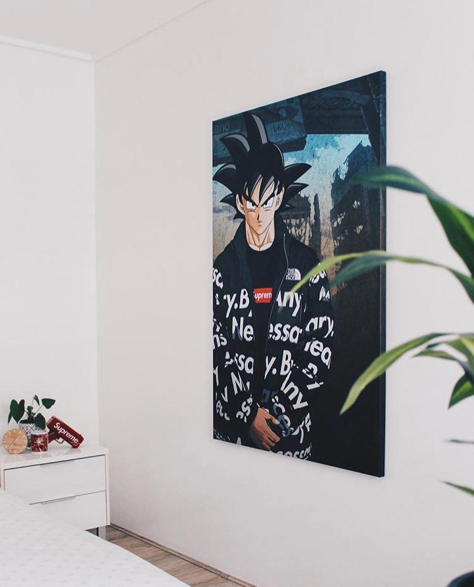 Goku Drip Painting | Goku Drip | Know Your Meme