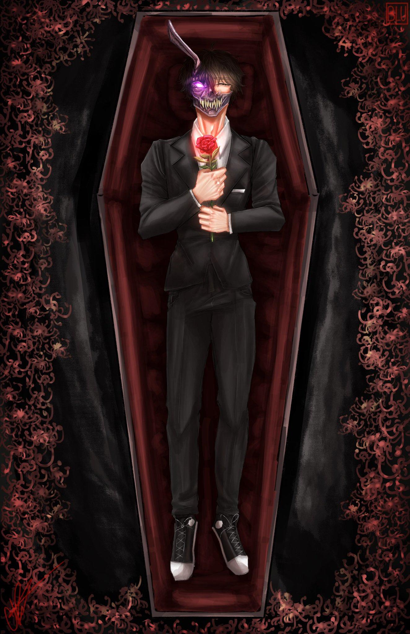 Corpse fanart! called 'Roses and Spider Lillies' | /r/CorpseHusband ...