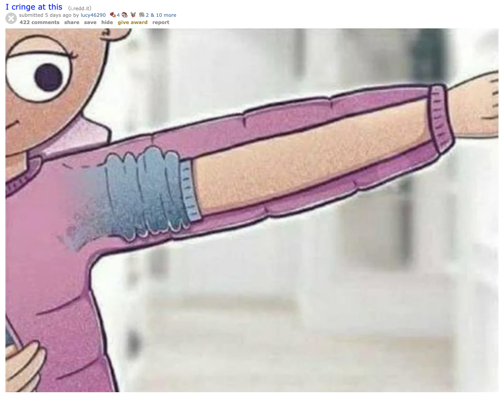 I cringe at this | Shirt Sleeve Bunched Up Underneath Jacket Sleeve ...