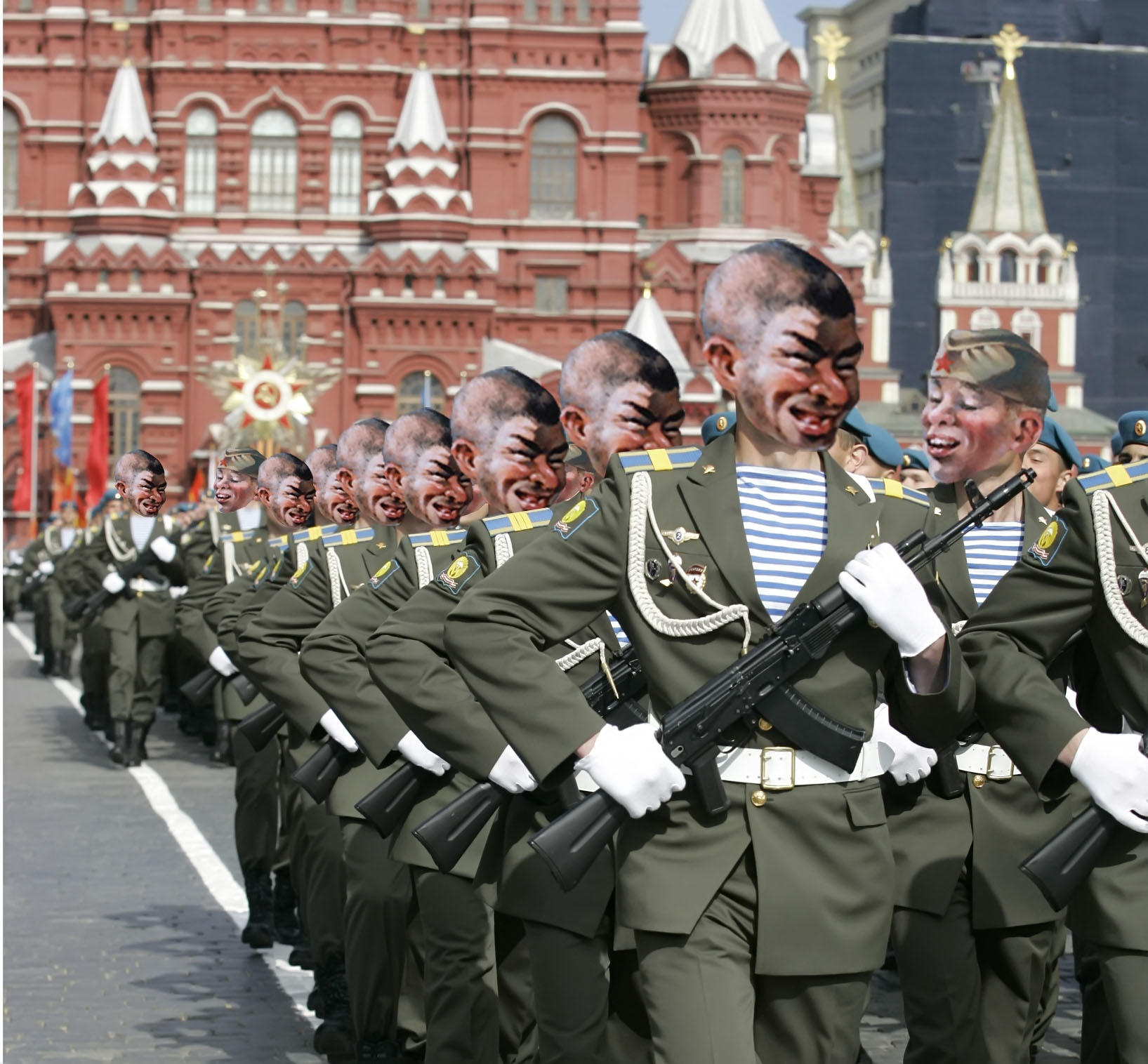 The Liberators March Forward | The Soviet Liberator / Le Liberator Face ...