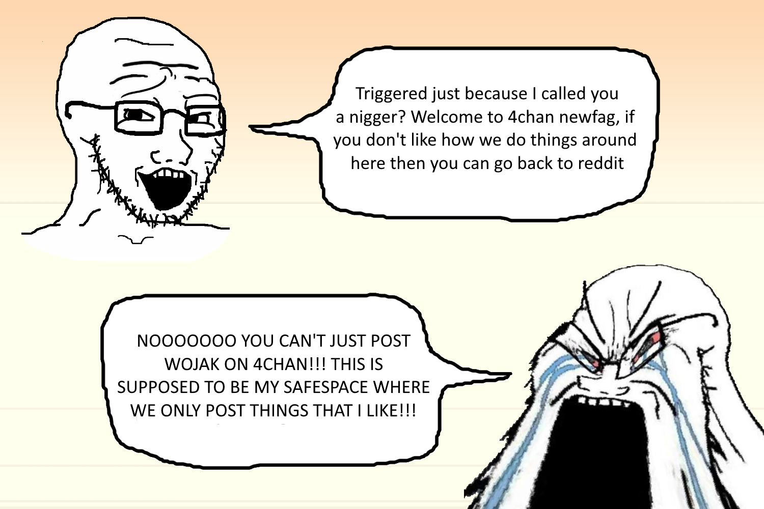 soyjak (4channer) | Soy Boy Face / Soyjak | Know Your Meme