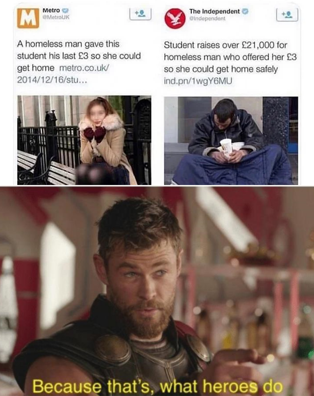 That's what heroes do! | /r/wholesomememes | Wholesome Memes | Know ...