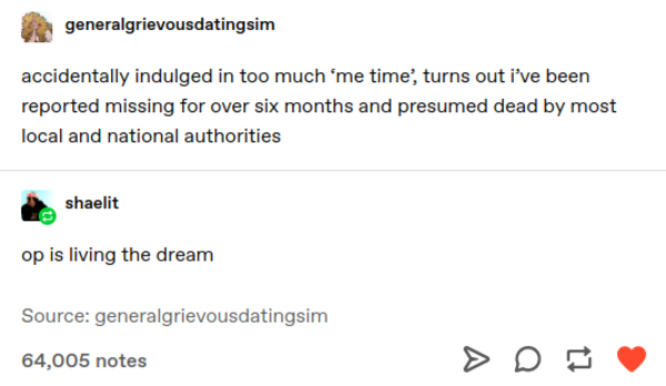 What happens to 90% of missing persons | Tumblr | Know Your Meme
