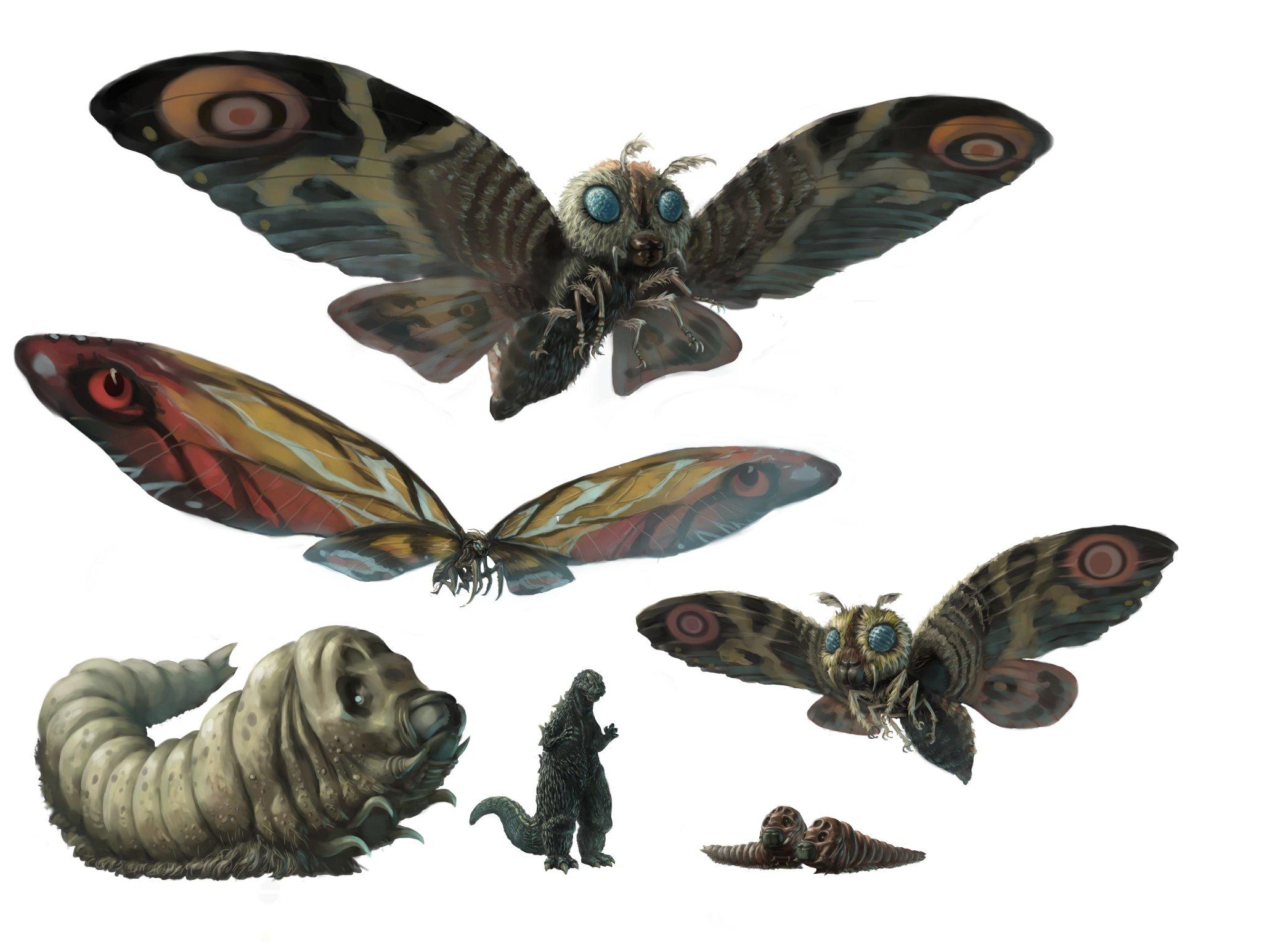 Mothra Size comparison by Ultra Taf | Godzilla | Know Your Meme