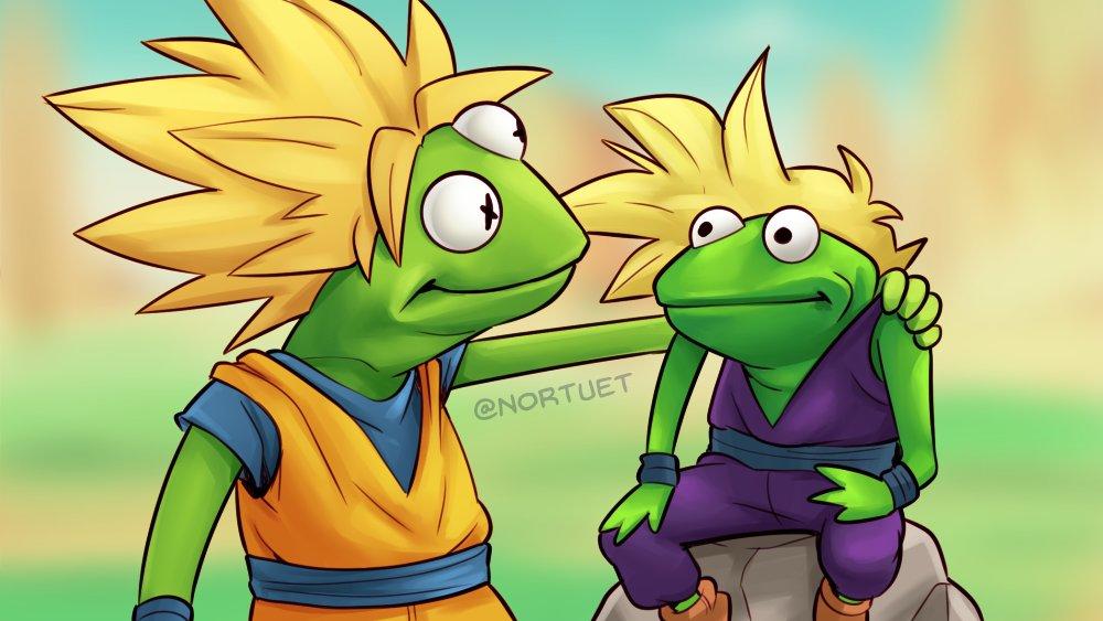 When your dad gives Cell a senzu bean and says you're up next ...