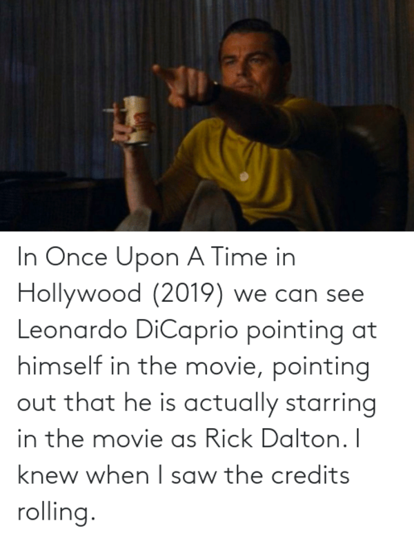 OK is this Inception now? | Pointing Rick Dalton | Know Your Meme