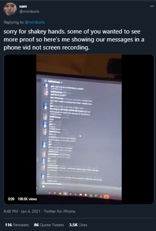 Carson Allegations (MiniBorb 9) | CallMeCarson | Know Your Meme