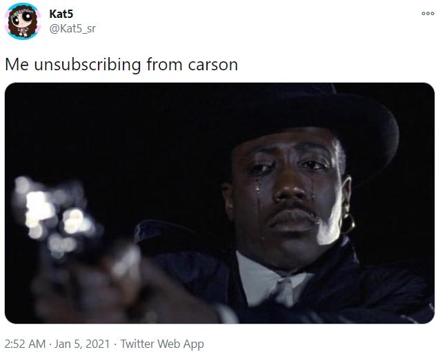 Me unsubscribing from carson | CallMeCarson Grooming Allegations | Know ...