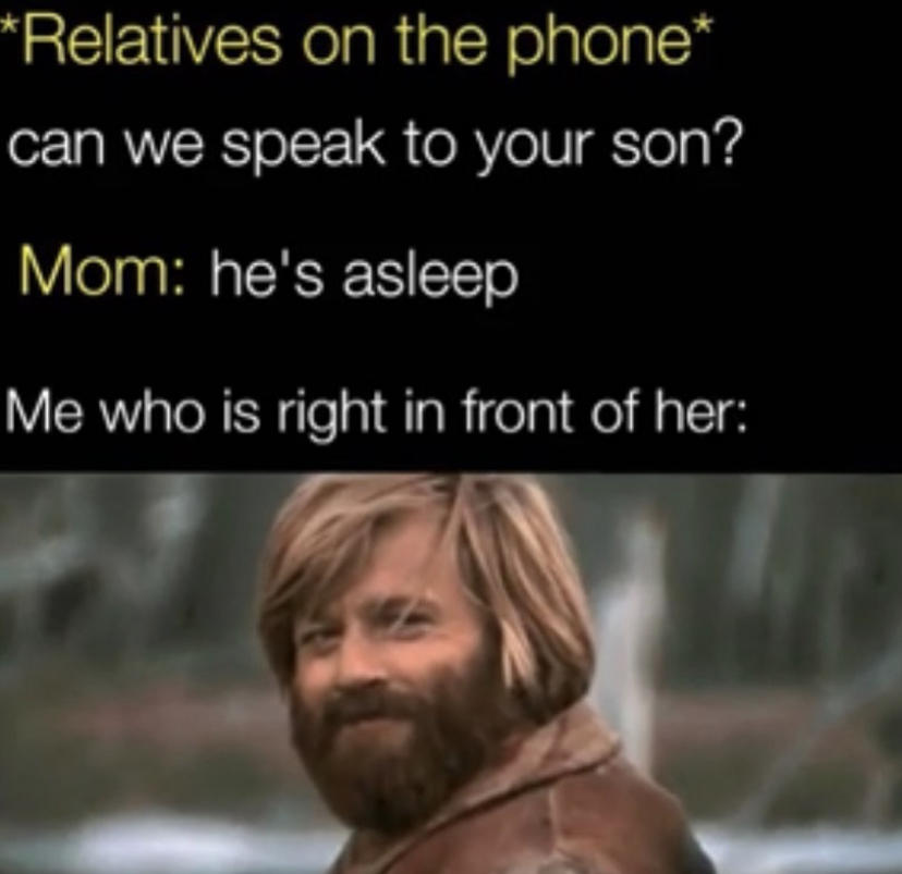 Thanks mom, very cool | Jeremiah Johnson Nod of Approval | Know Your Meme