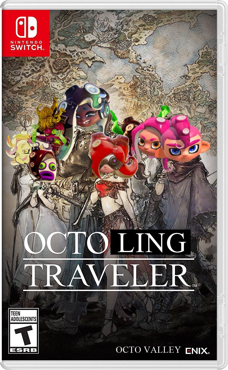 Octopath Traveler but Splatoon | Octopath Traveler | Know Your Meme